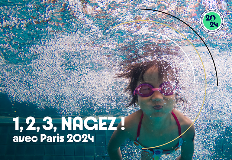 Cet été, j'apprends à nager avec les dispositifs "1, 2, 3, Nagez ...